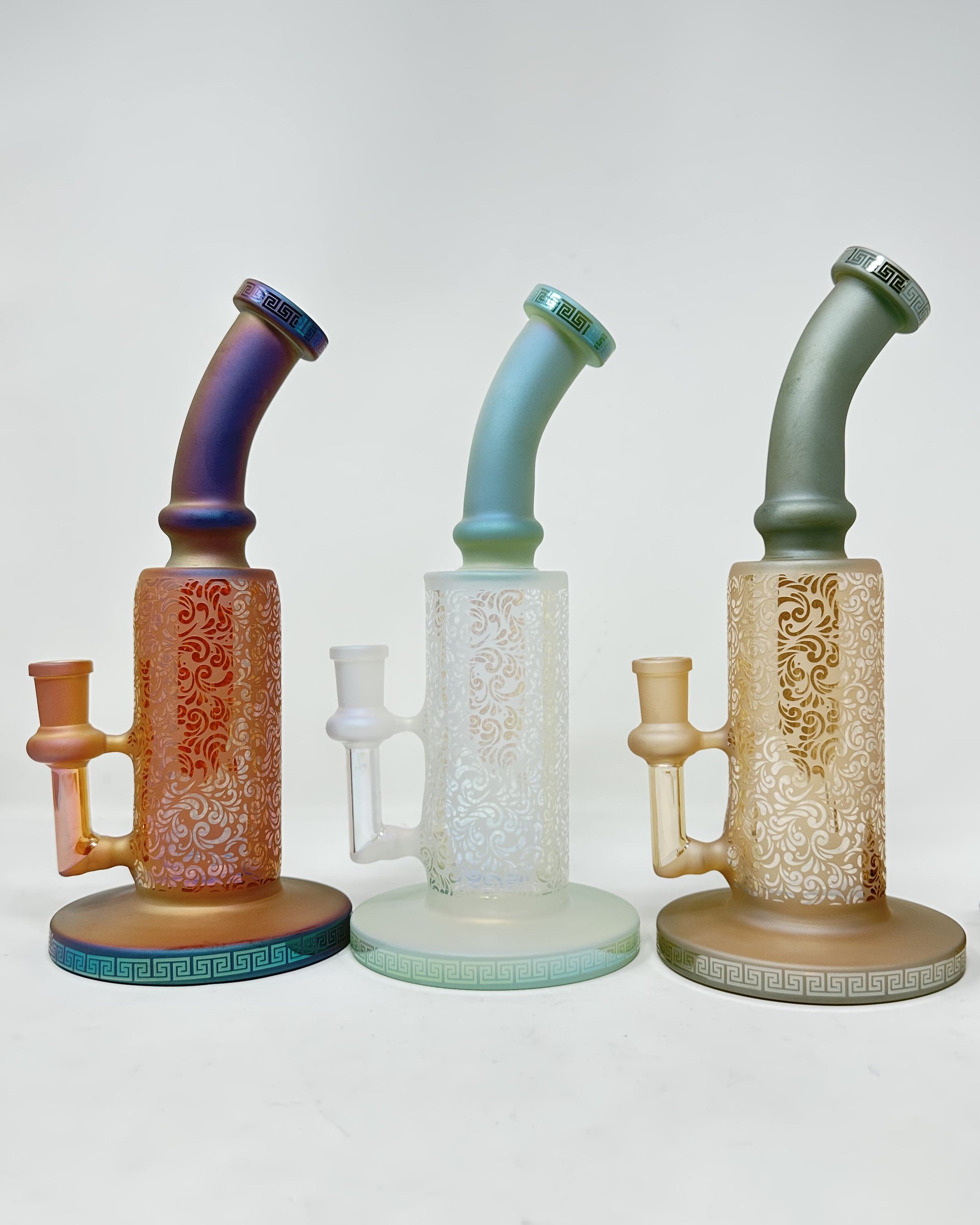 Sandblasted Circ Perc Rig – DragonCartel